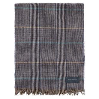 Piquadro &Eacute;charpe l&eacute;g&egrave;re Sc24 Ai2026 en m&eacute;lange de laine - Homme - Accessoires - Bleu - Taille: ONE Size