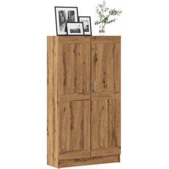 vidaXL Biblioth&egrave;que ch&ecirc;ne artisanal 82,5x30,5x150 cm bois ding&eacute;nierie Vidaxl