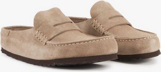 Birkenstock Mocassins Naples en cuir su&eacute;d&eacute;
