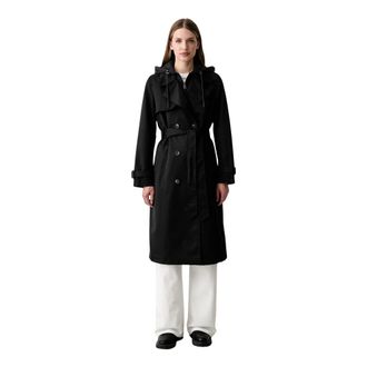DKNY Zweireihiger Trenchcoat - - Coats - Damen - Schwarzk - L