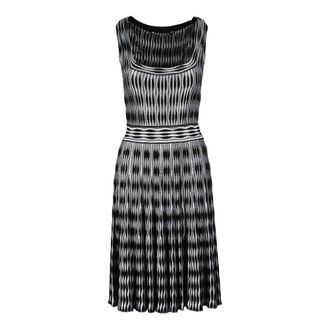 Antonino Valenti Strickkleid mit Viskose-Polyester-Mix - - Dresses - Damen - Schwarzk - L