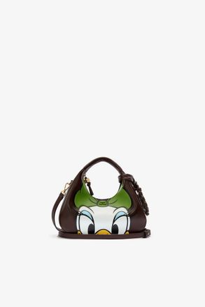 Ganni Mini sac hobo marron Daisy Duck - Pour Femme