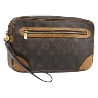 Louis Vuitton Pre-owned Canvas Clutch - - Pre-owned - Damen - Braun - ONE SIZE