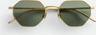 Bottega Veneta Lunettes De Soleil G&eacute;om&eacute;triques Intrecciato - Bottega Veneta