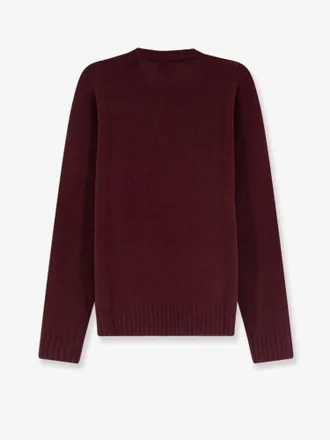 Alysi Womens Sweater Merino-Cashmere Purple Merino Wool