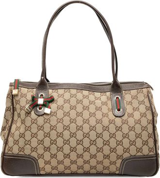 Gucci 2000-2015 GG Canvas Princy shoulder bag - Braun