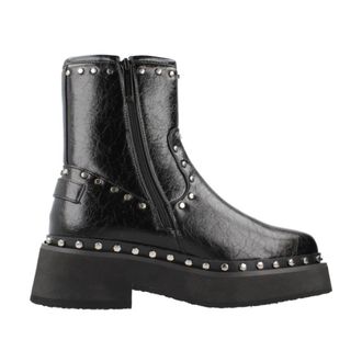 Noa Harmon Kampf Kn&ouml;chelstiefel f&uuml;r Frauen - - Shoes - Damen - Schwarzk - 36 EU