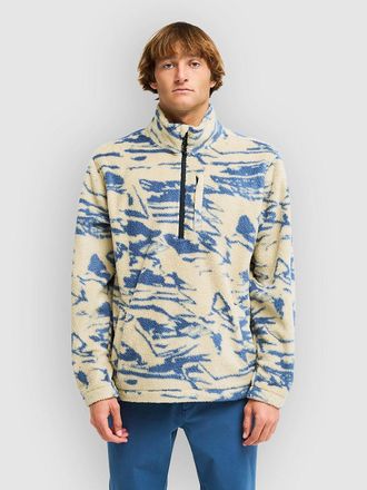 Billabong Boundary Mock Neck Half-Zip Pull polaire vert