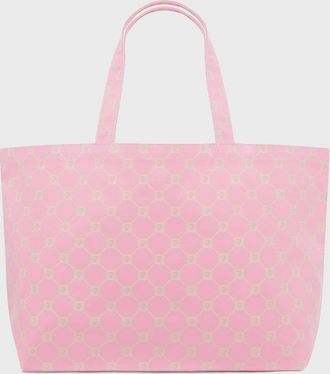 Gerard Darel Sac en toile monogramm&eacute;e - LOLITA - Fraise/Vanille