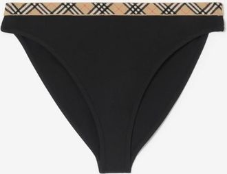 Burberry Bas de bikini avec Check, Size: XS