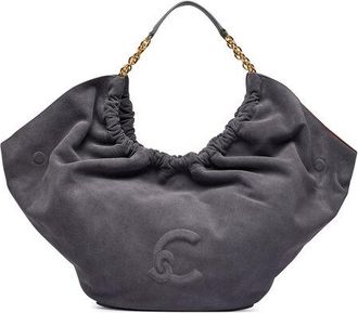 Coccinelle Handtasche U5F Coccinellesmash Suede Bim E1 U5F 11 01 01 Grau