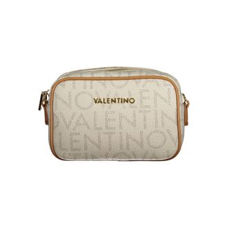 Mario Valentino Mario Valentino Beigefarbene Polyurethan Damentasche