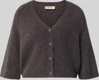 Mos Mosh Cardigan aus Woll-Mix mit 3/4-Arm Modell Thora Lizet