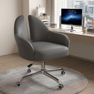 Generic B&uuml;rostuhl hoher R&uuml;ckenlehne,ergonomischer,drehbarer Arbeitsstuhl telhoher R&uuml;ckenlehne Rollen,bequemer Armlehnen Zuhause,Schlafzimmer,Arbeitszimmer,Stu