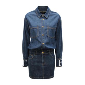 Elisabetta Franchi Abito WO Dress - - Dresses - Damen - Blau - M