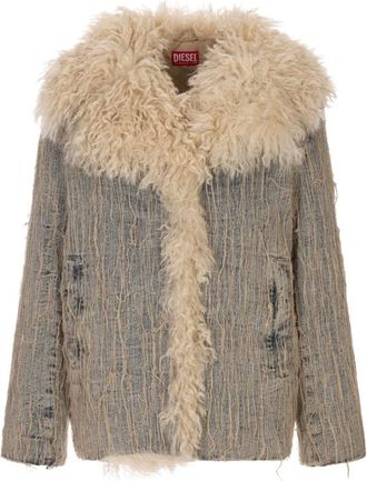 Diesel Damen, Jacken, Blau, XSGröße