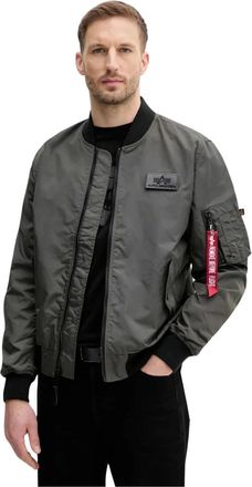 Alpha Industries Herren, Jacken, Grau, SGr&ouml;&szlig;e