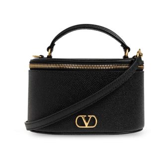 Valentino Garavani Ledertasche - - Bags - Damen - Schwarzk - ONE SIZE