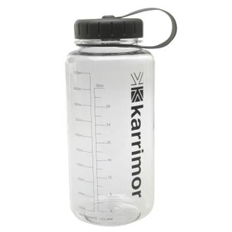 Karrimor Tritan Trinkflasche 1 Liter transparent transparent