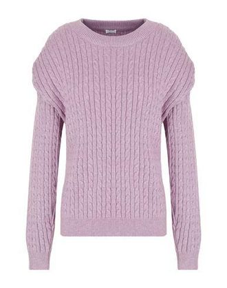 8 by YOOX CABLE KNIT CREWNECK SWEATER