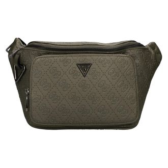 Guess Milano Debossed G&uuml;rteltasche - - Bags - Herren - Gr&uuml;n - ONE SIZE