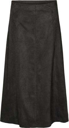 Rue de Femme RUE de Femme, Femme, Jupes, Noir, Taille: 38 FR Midi Skirt