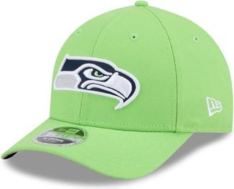 New Era 9Forty M-Crow Snapback Cap - Seattle Seahawks Lime