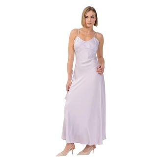 Kocca Femme, Robes, Violet, Taille: 44 FR Robe longue ample et fluide