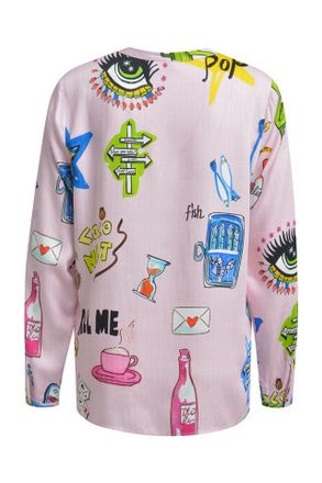 Milano Blusentop V-NECK BLOUSE 1/1 SLEEVE