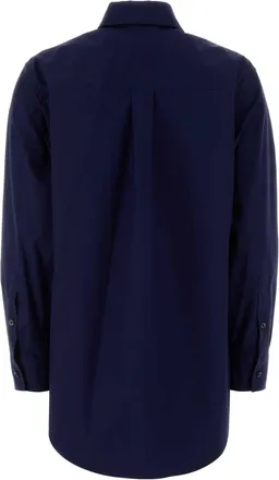 Fendi Inchiostro-26 Exterior: Cotton Camicie Shirt
