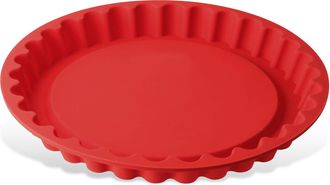 Dr. Oetker Silikon-Obstkuchenform Flexxibel Love Ø28 cm - Backform aus Platinsilikon, vielseitig einsetzbar, ideal für kleine Kuchen, Eis & Desserts