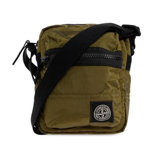 Stone Island Sac avec &eacute;cusson logo - Homme - Sacs - Vert - Taille: ONE Size
