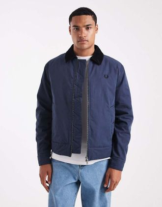 Fred Perry Veste à fermeture éclair - Bleu marine