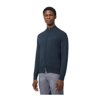 Harmont & Blaine Sweatshirt mit durchgehendem Rei&szlig;verschluss - - Knitwear - Herren - Blau - M