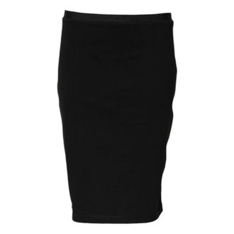 Gianfranco Ferre Bleistiftrock in Kniel&auml;nge - - Skirts - Damen - Schwarzk - S