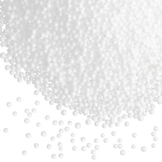 BESPORTBLE Sitzsackf&uuml;llung Schaumstoffperlen 2 3mm Wei&szlig;e F&uuml;llschaumpartikel f&uuml;r Sitzs&auml;cke Kissen und Bastelprojekte Leichtes Material f&uuml;r Puppenf&uuml;llung und Dekor