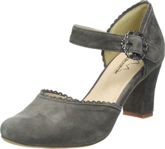 Hirschkogel Damen 3005715 Pumps, Grau Anthrazit 032, 38 EU