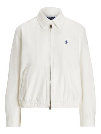 Polo Ralph Lauren veste &agrave; fermeture zipp&eacute;e - Blanc