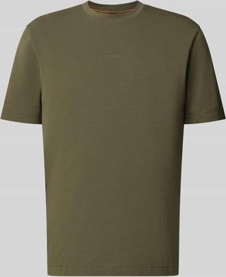 Boss Orange by Hugo Boss Regular Fit T-Shirt aus Baumwoll-Mix Modell TCHUP