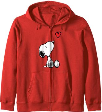 Peanuts Herz sitzender Snoopy Kapuzenjacke