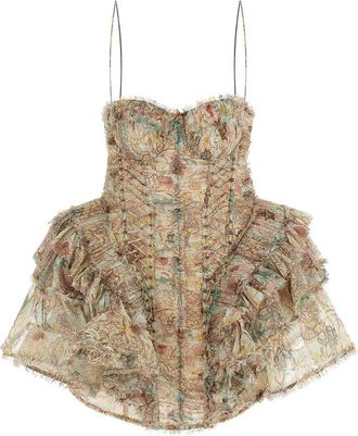 Zimmermann Robe Au Genou - Multicolore