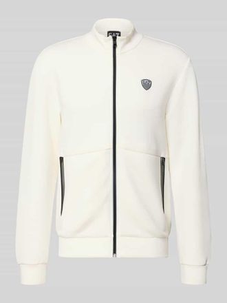 Emporio Armani Sweatjacke mit Rei&szlig;verschluss