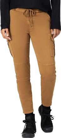 Timezone Damen Slim Malikatz 7/8 Freizeithose, Biscuit Beige, 30W EU