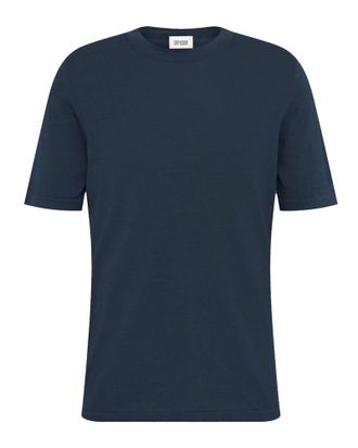 Drykorn Elastisches Feinstrick-T-Shirt mit Rundhalsausschnitt in