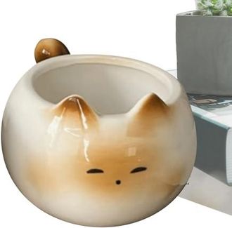 Generico Tasse &agrave; th&eacute; en forme de chat - 210 ml - Chaton siamois - Tasse &agrave; th&eacute; - Accessoires darrosage pour femme - Jolis gobelets &agrave; eau - Fournitures de boisso