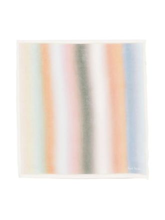 Paul Smith écharpe à rayures signature - Tons neutres