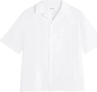 Maison Kitsun&eacute; Homme, Chemises, Blanc, Taille: L Bali Resort Shirt