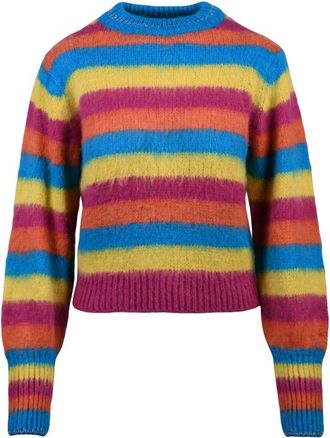 MC2 Saint Barth Femme, Pulls, Multicolore, Taille: 42 FR Maglioncino Girocollo Corto
