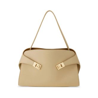 Ferragamo Hug Small - - Bags - Damen - Beige - ONE SIZE