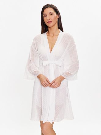 Selmark Bademantel Penelope 31071 Weiß Regular Fit